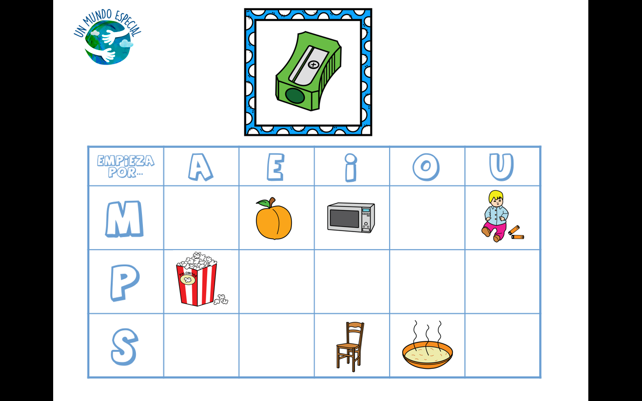 BLOG UN MUNDO ESPECIAL: EMPIEZA POR LA SÍLABA... EN POWER POINT