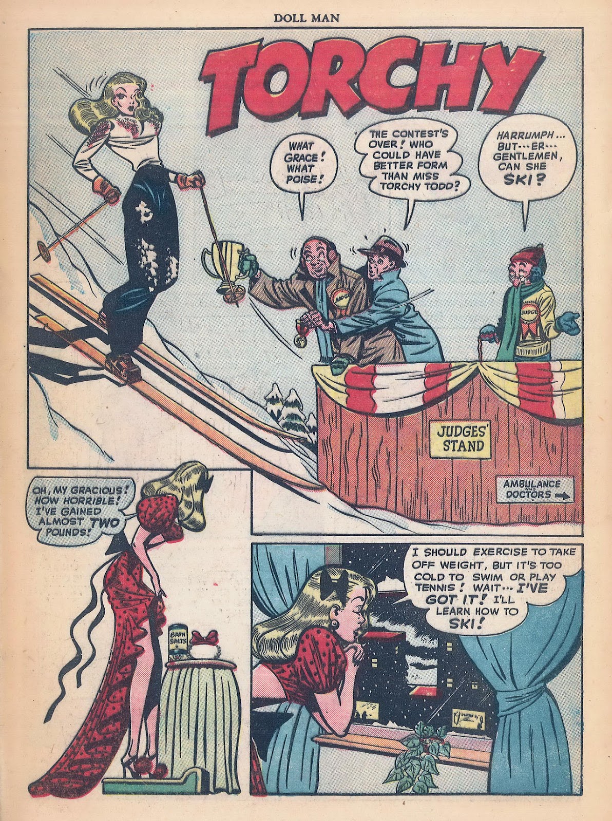 Torchy Todd: The Skiing Gig