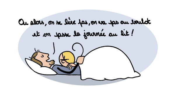 les bièstries de Gaëlle: Réveil difficile?