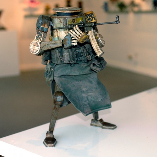 Arthouse Ashley Wood Toy Art Gallery Rare Limited One Of A Kind Art Toys And Sculptures