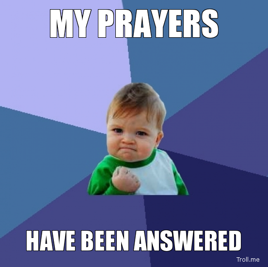 To Know Him And Make Him Known...: God Answers Pray