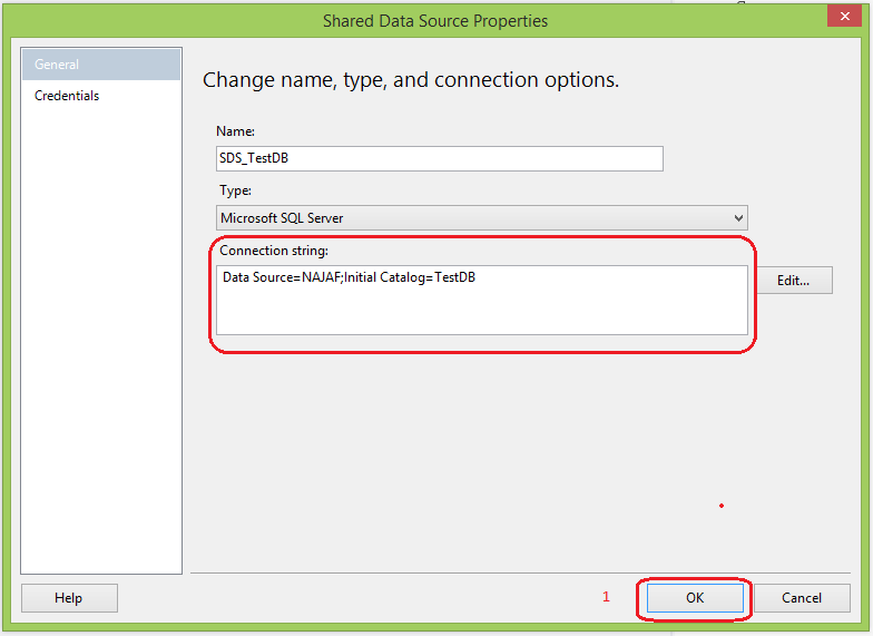 Welcome To TechBrothersIT: SSRS - How to Create Shared Data Source