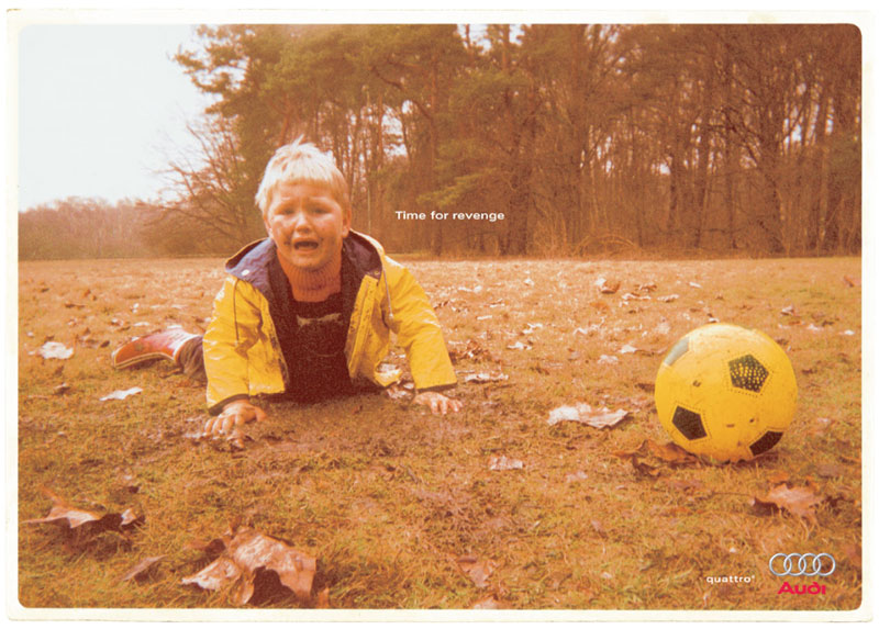 copyranter: Four wonderful ads with children crying.