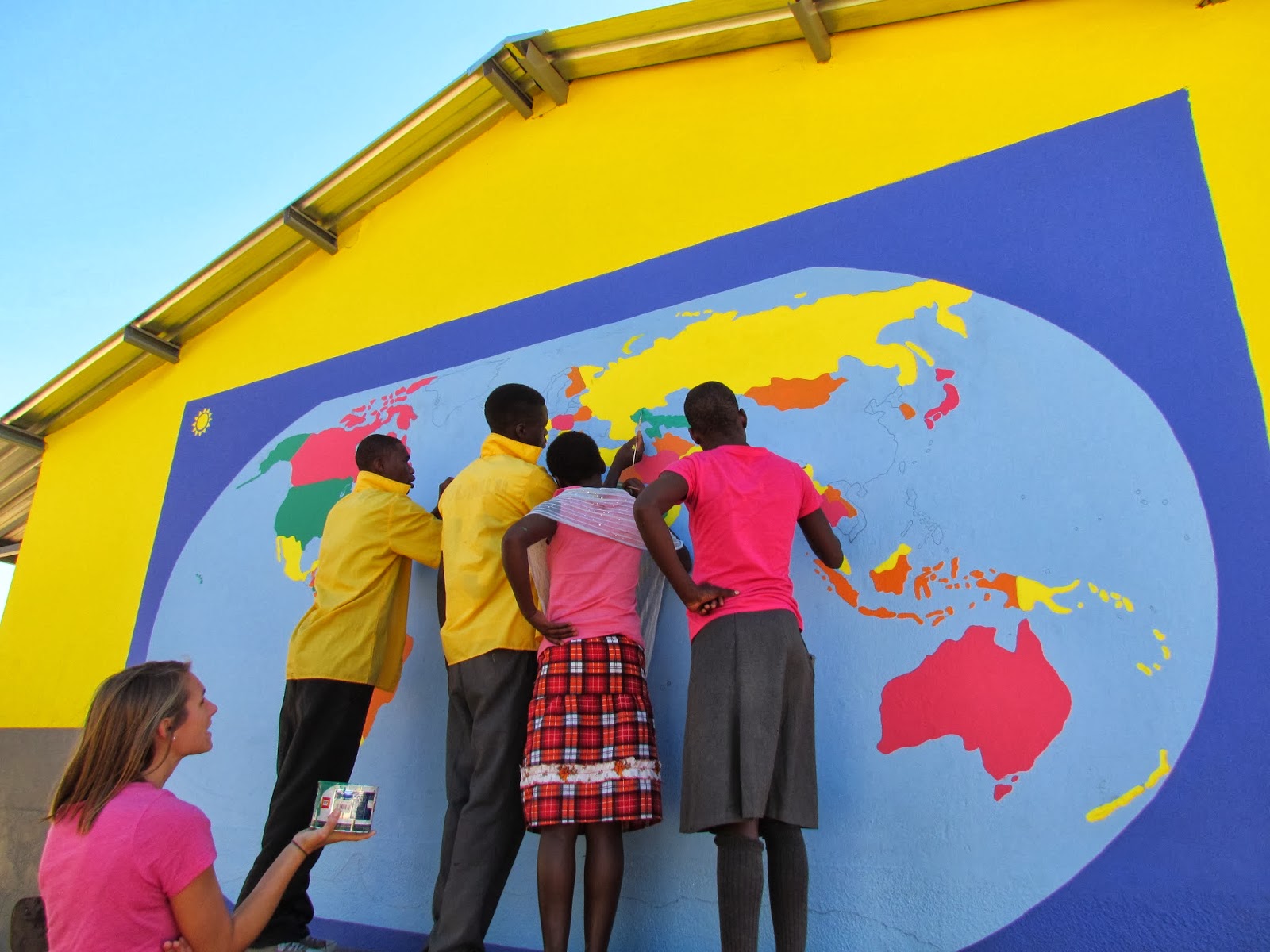 Peace Corps Namibia - The Habenicht Chronicles: World Map Project