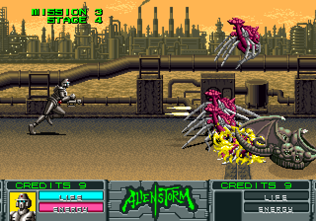 VGJUNK: ALIEN STORM (ARCADE)