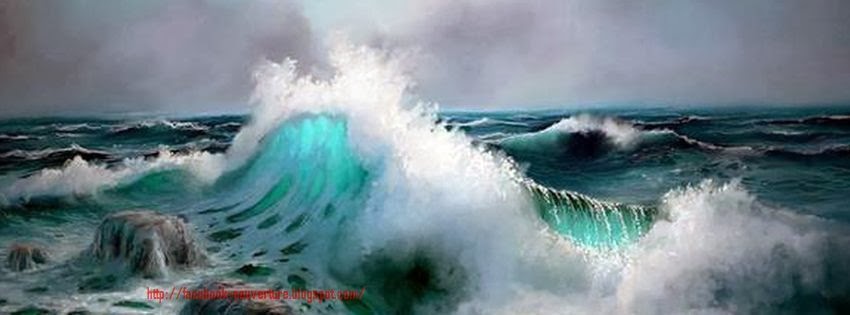 LolSeen: Photo de couverture facebook mer agitée