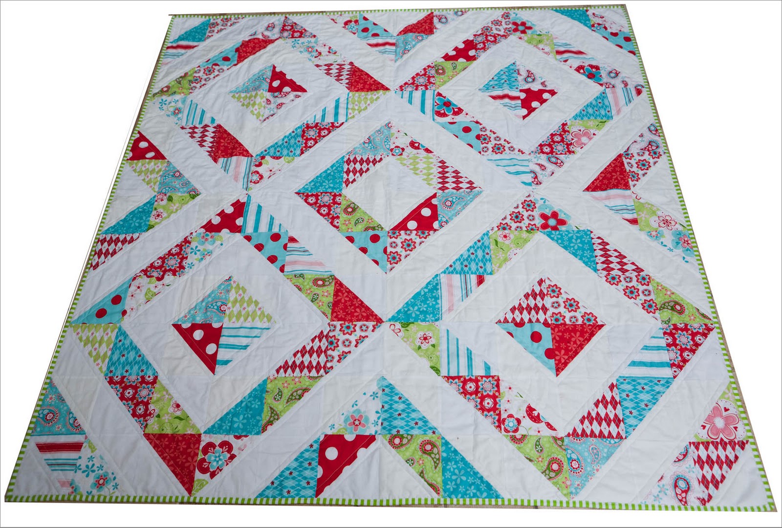 needles and lemons: Sugar and Spice - a finished quilt