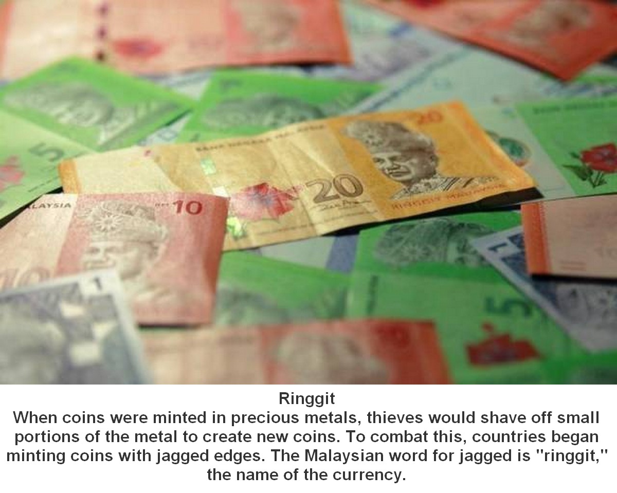 Chuck's Fun Page 2: How currencies got their names - 15 images