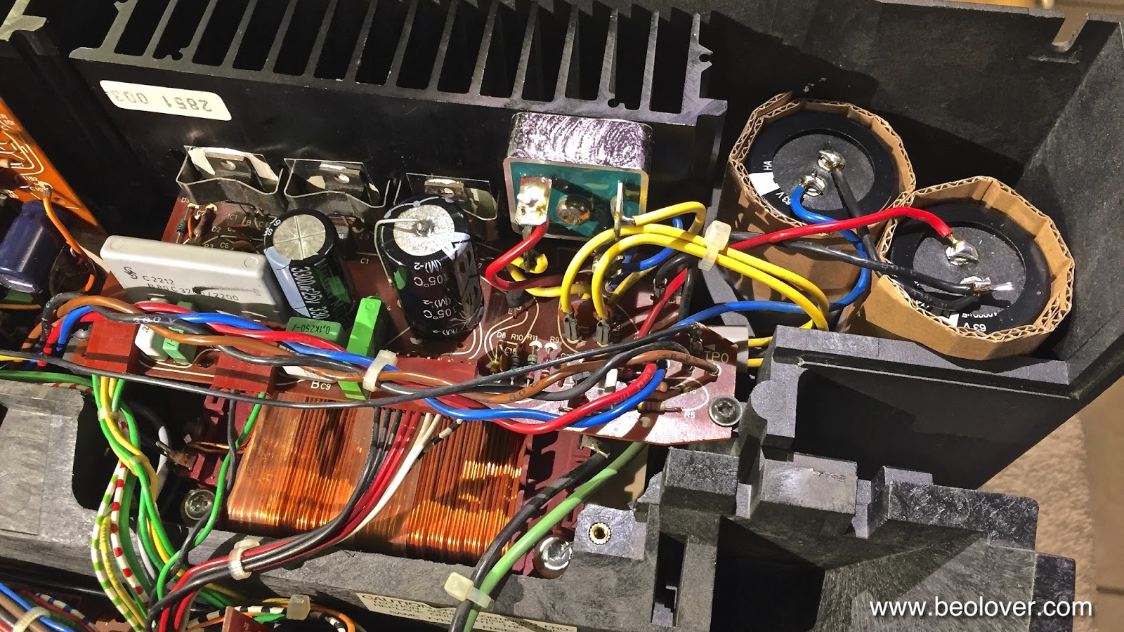 beolover: Beomaster 6000 (2253): Rebuilding Output Amplifier and Power ...