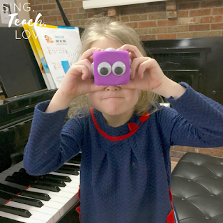 Tutorial and Teaching Tips: Googly Eye Dice - Sing. Teach. Love.