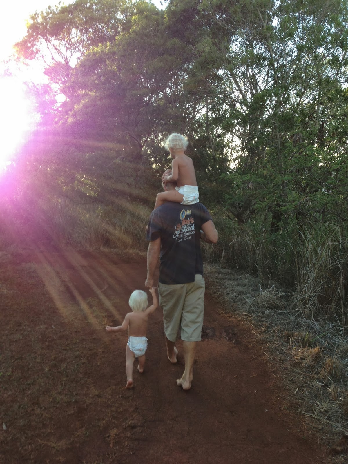 [ doug & becky + tucker & baby davey]