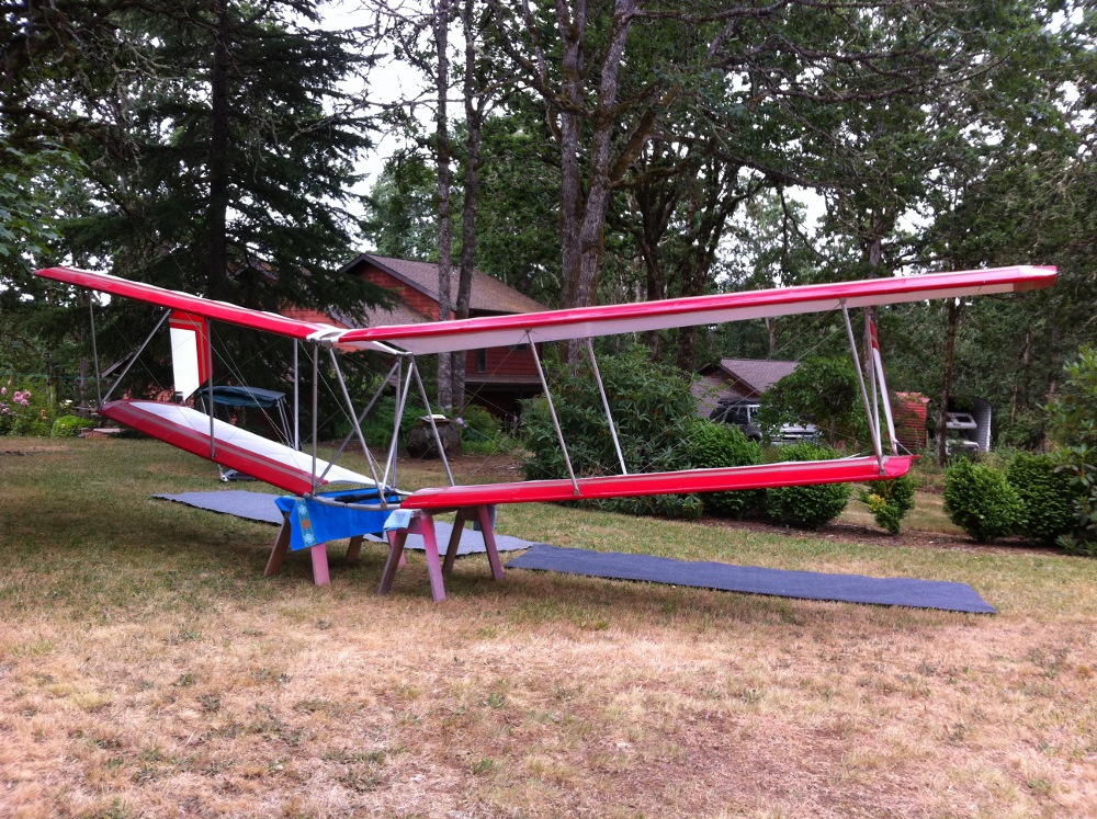 Easy Riser glider frame repair diary: 2015
