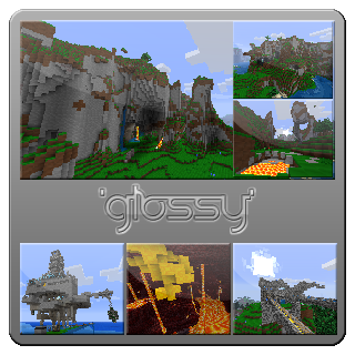 Minecraft Textures Packs: Minecraft Soluces : Texture pack : Glossy Pack