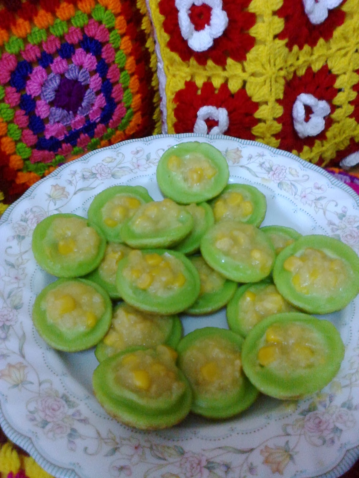 Warna Warni: Cara Mudah Buat Kuih Cara Jagung Lemak Manis Lagi Sedap