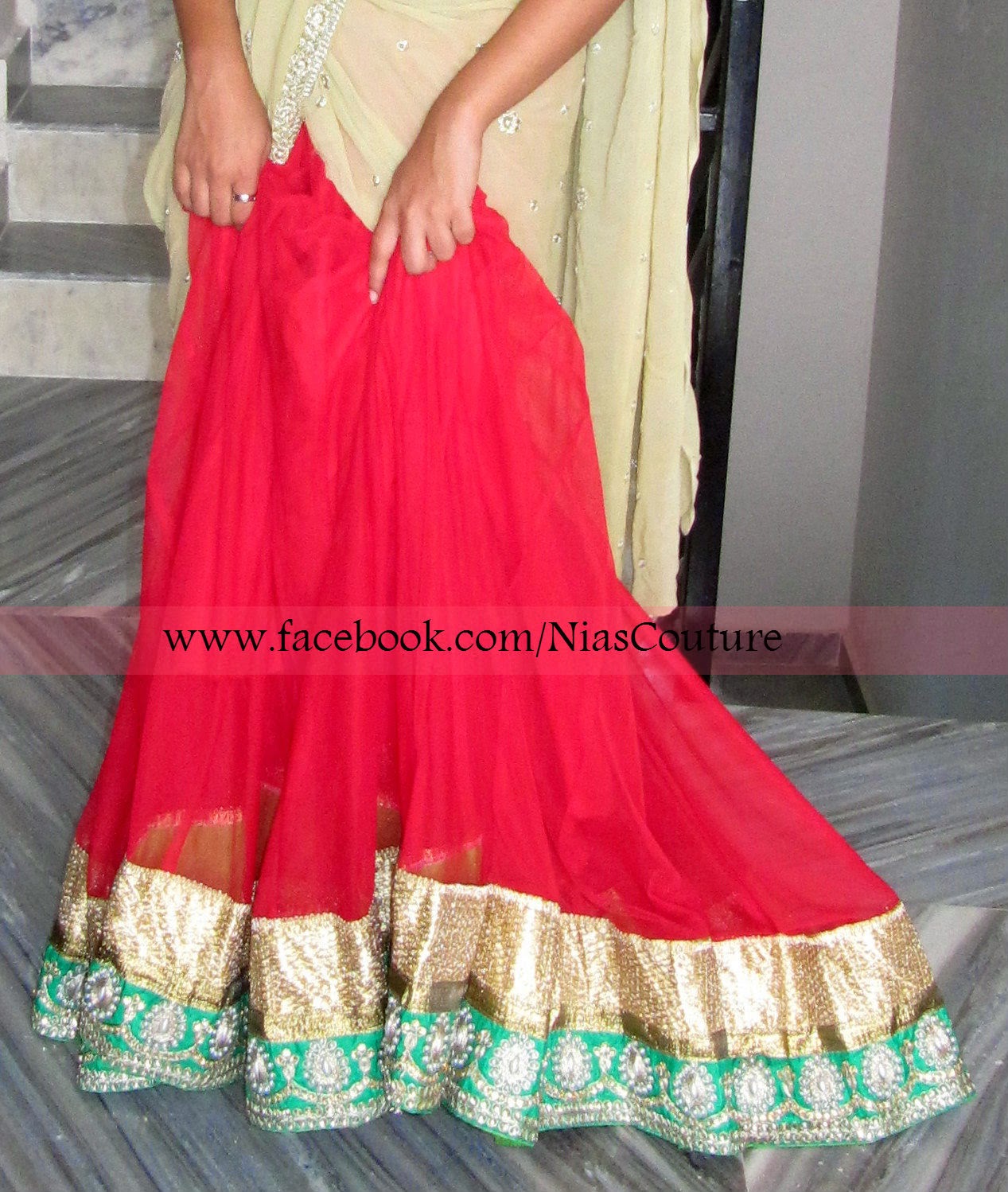Fashion Unloaded..: Semi traditional Party wear Langa voni or half saree