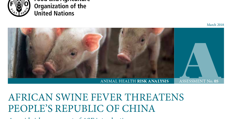 Avian Flu Diary: China: MOA Reports 2 New ASF Outbreaks (Inner Mongolia ...