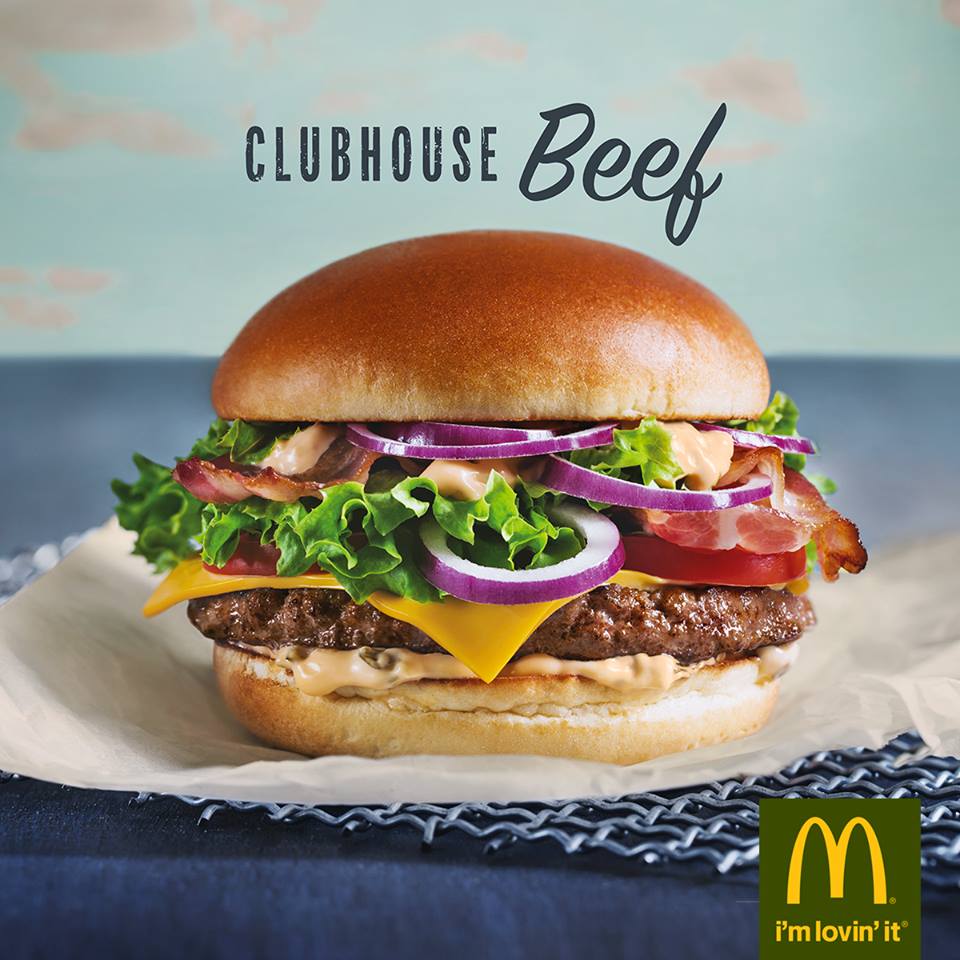 kavoniho žrádlo: Clubhouse Beef, McDonald's