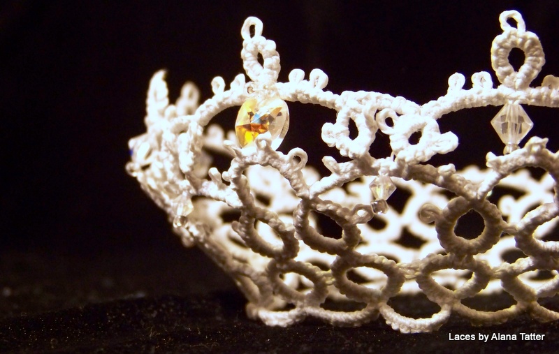 Laces by Alana Tatter ~ The Tatting Gallery: Wedding Crowns (again!)