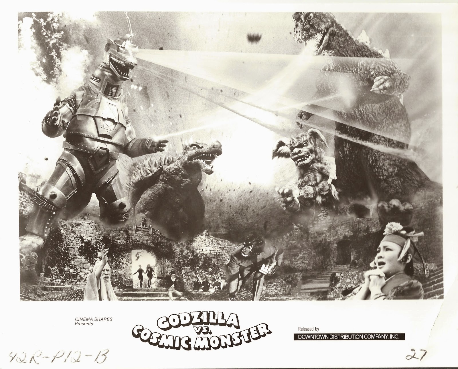 the sphinx: GODZILLA vs. THE COSMIC MONSTER stills!