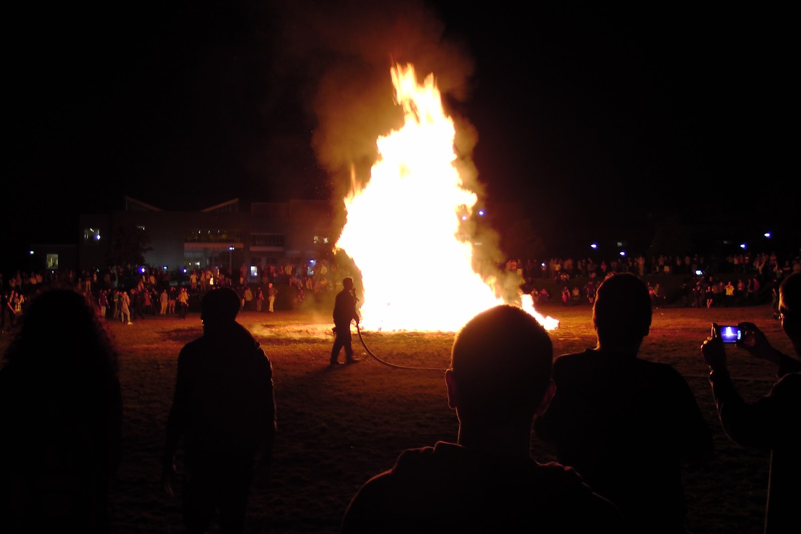 Scenes from the Homecoming Bonfire (photos/video) · Co-Create UMBC · myUMBC
