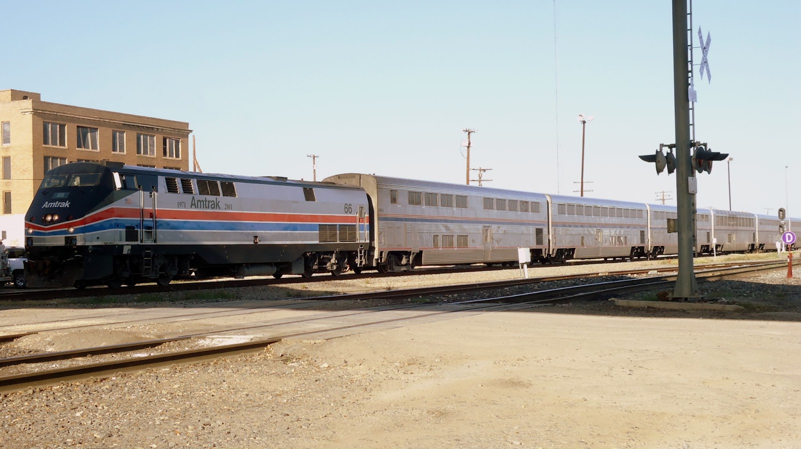 Texas Railroading: Amtrak 66 Taylor, Texas