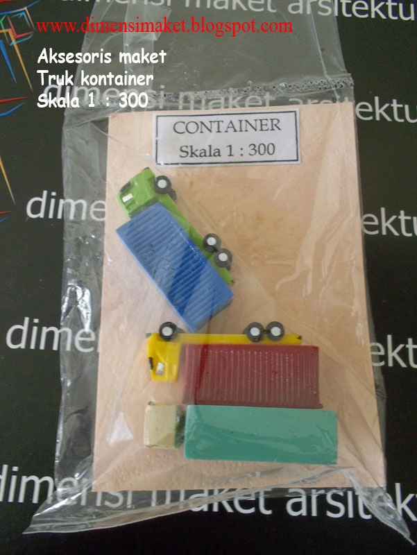 Truk Kontainer 1:300