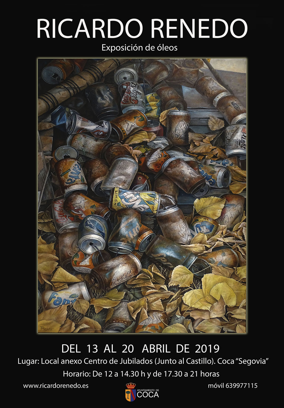 Exposición de óleos de Ricardo Renedo