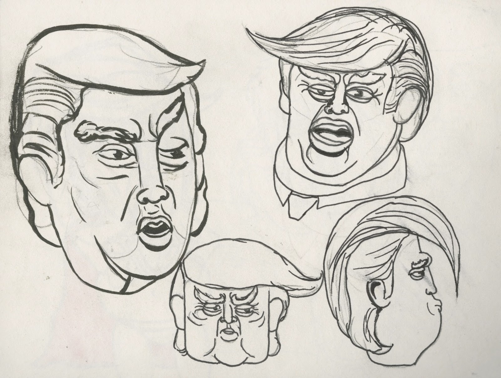 Context of Practice : Trump character work
