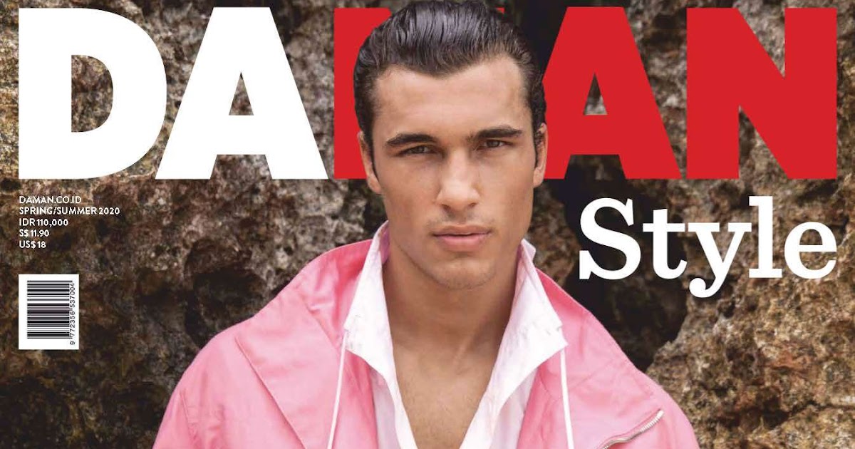 Deano Perona para DA MAN Style Spring-Summer por Ronaldo Liem