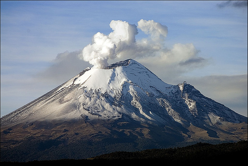 El Popocatépetl
