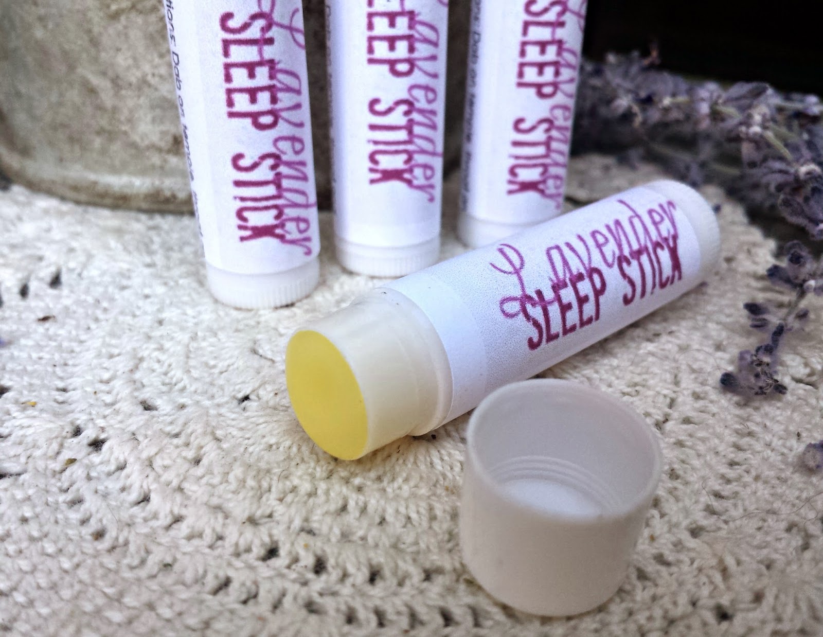 Lavender Vanilla Sleep Stick Balm - Fresh Eggs Daily® with Lisa Steele