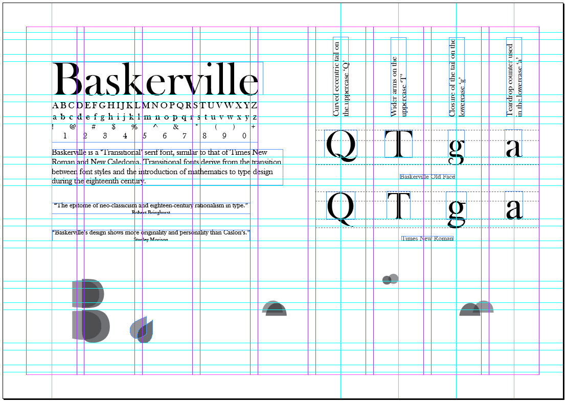 design practice: Typography: Baskerville
