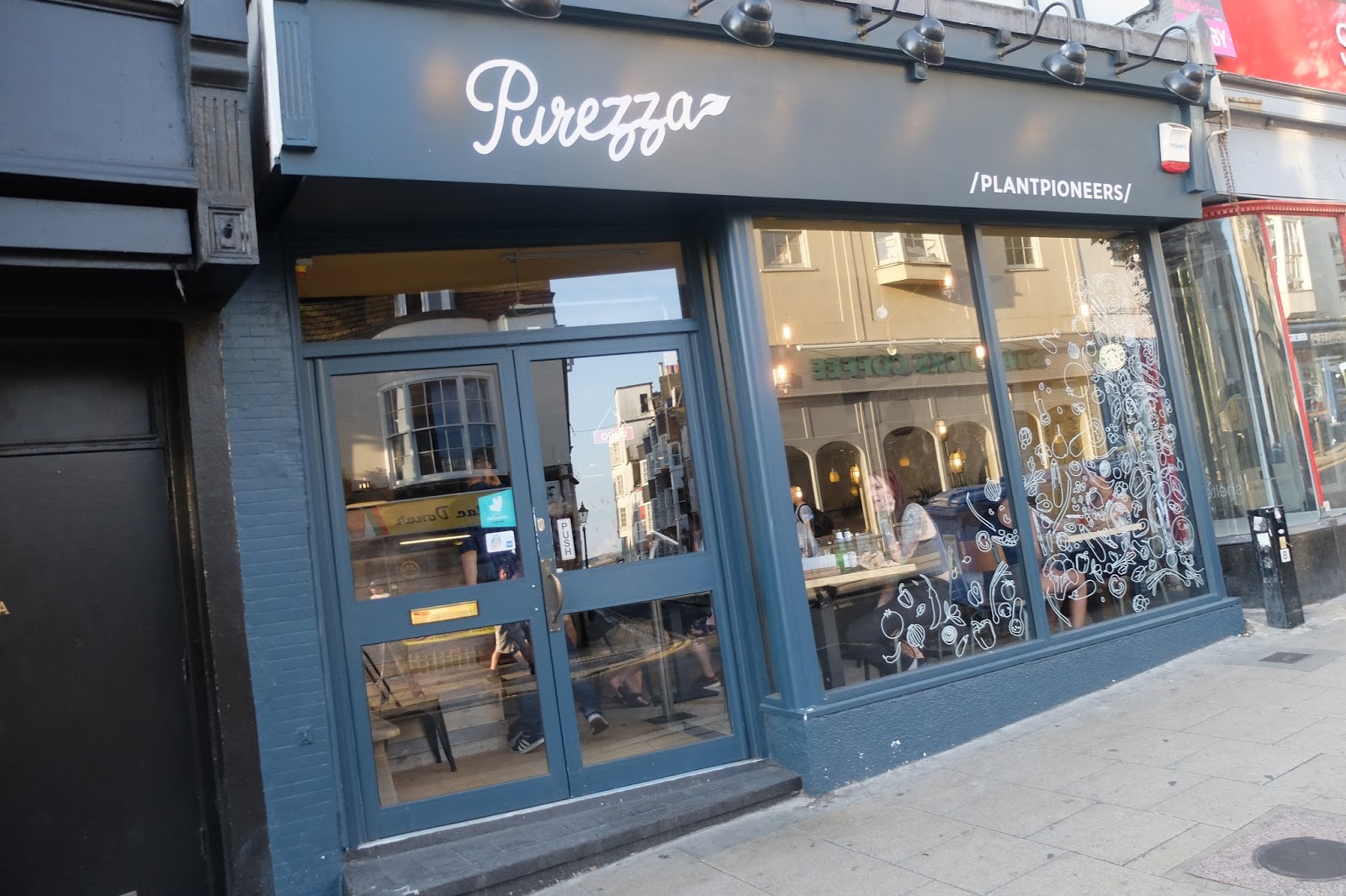 Review - Purezza - Brighton's Vegan Pizza Restaurant - Raw Rhubarb ...