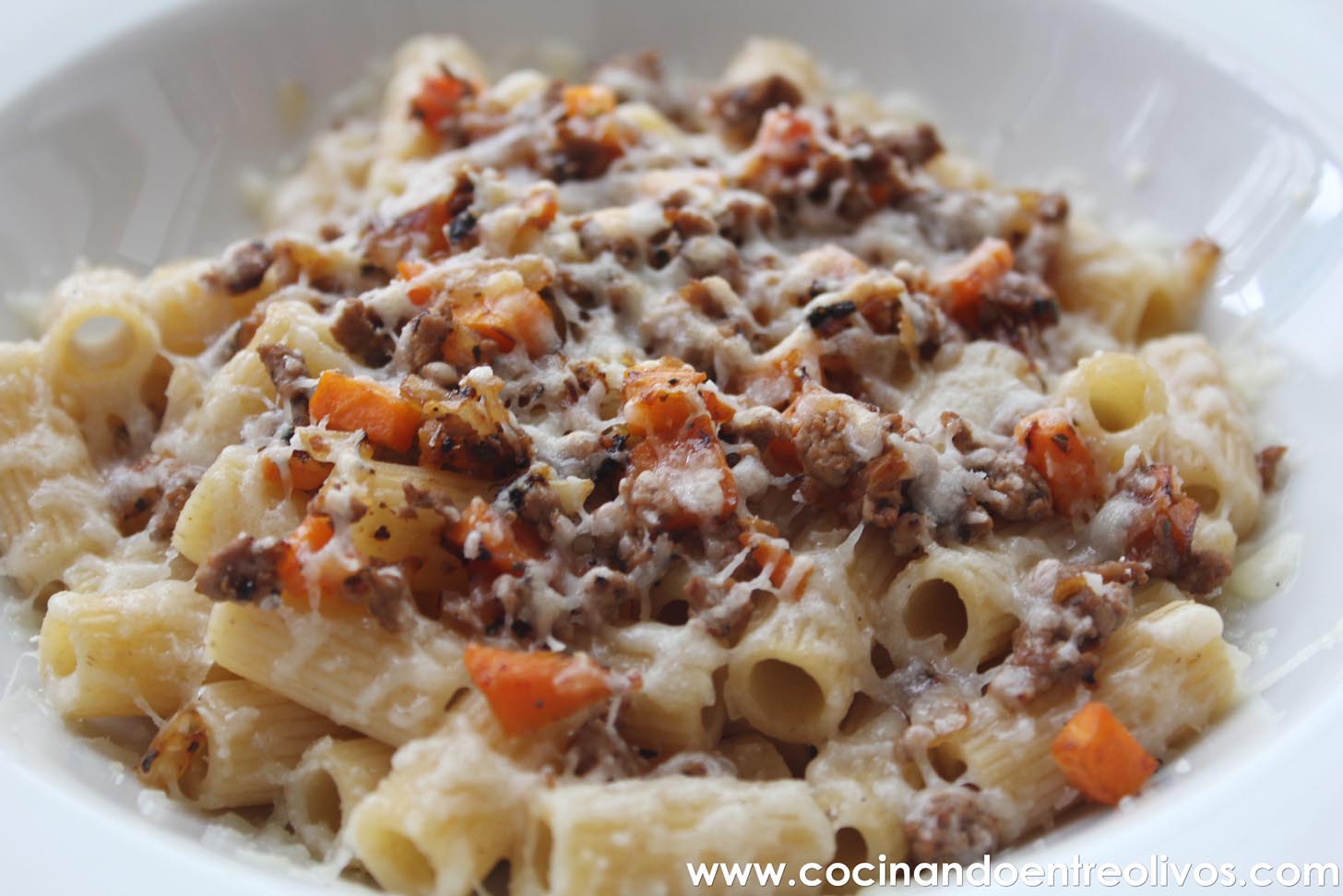 Macarrones a la genovesa. Receta paso a paso. - Cocinando Entre Olivos
