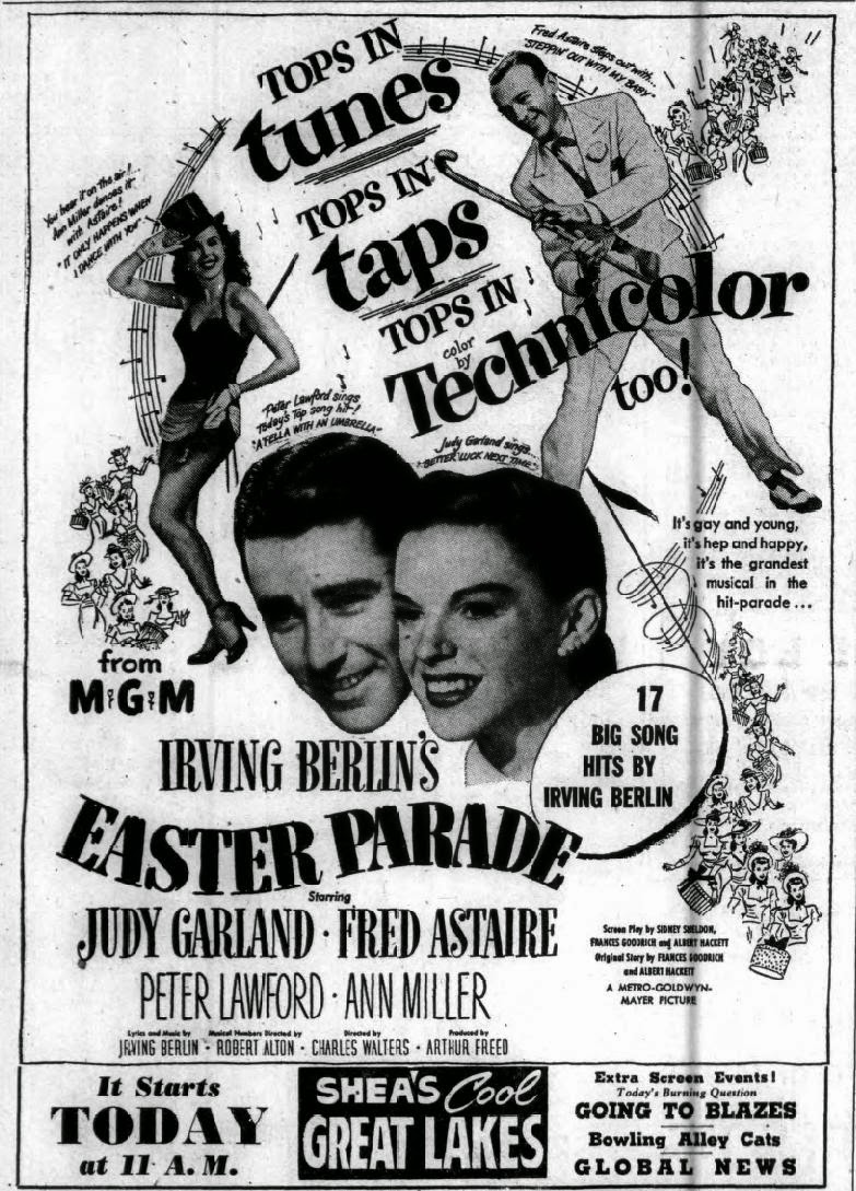 Asta's Doghouse: Easter Parade (1948) Fred Astaire, Judy Garland