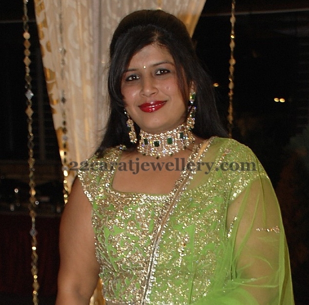 Nikitha Reddy Diamond Choker - Jewellery Designs