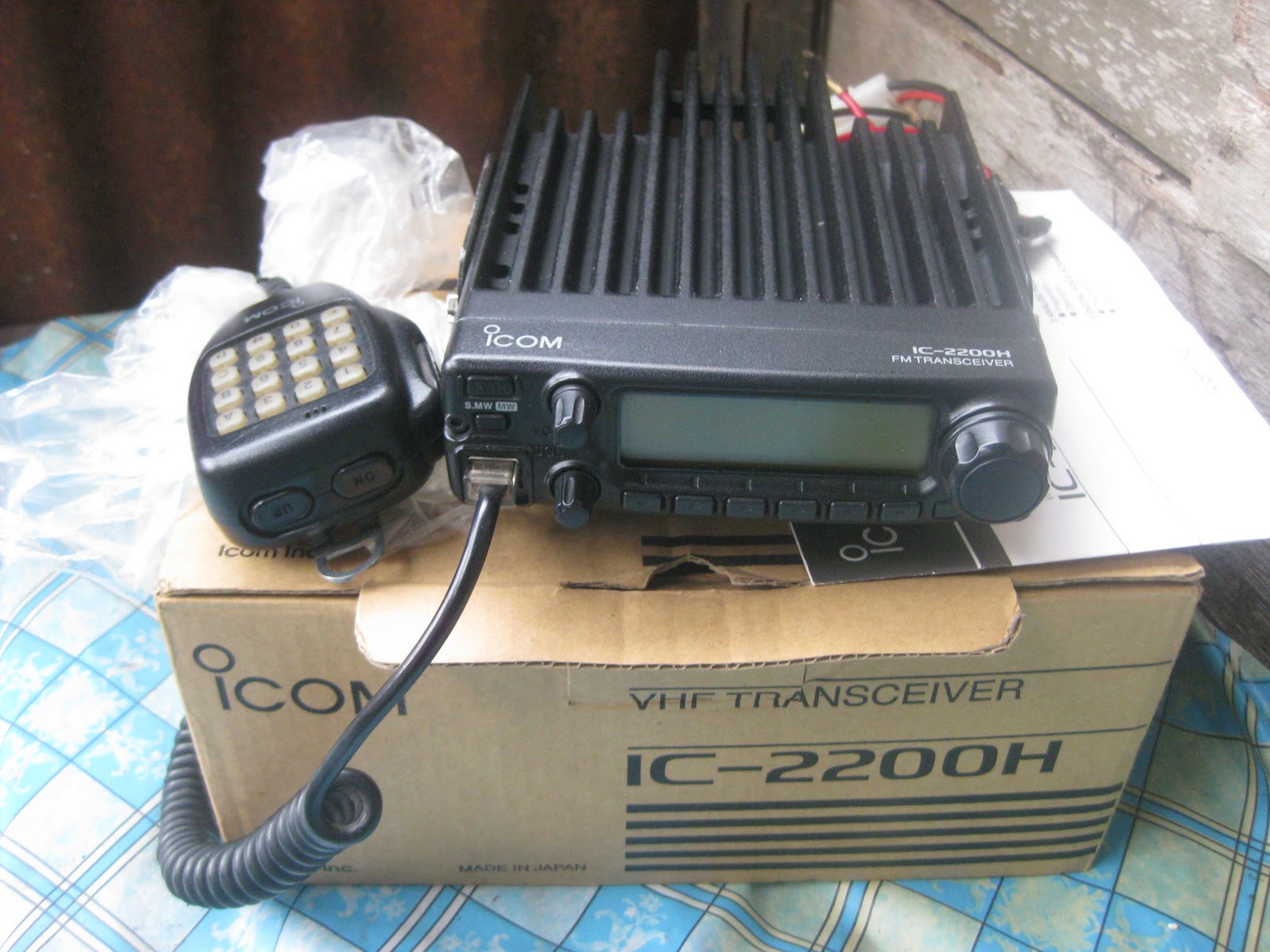 Doel Connect Shop: RIG ICOM 2200H,SECOND.SOLD/TERJUAL>>BANJARMASIN.