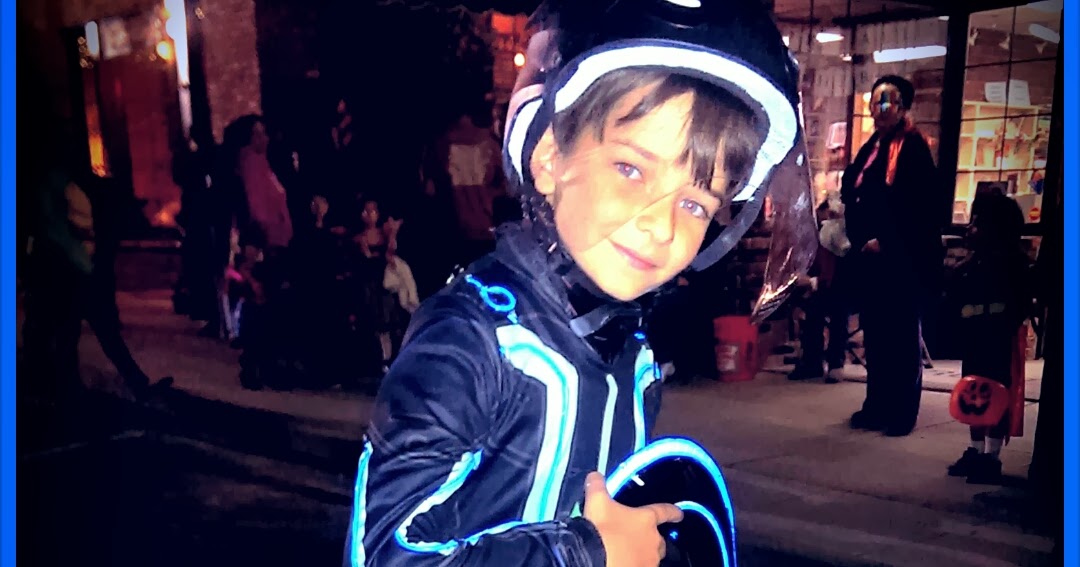 Uniquely Grace: Tron & Lightcycle - Handmade Halloween Costume Video ...