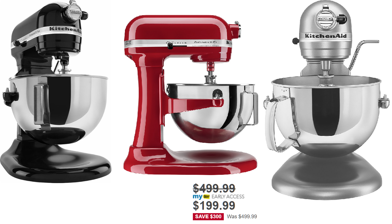 KitchenAid Professional 5 Plus Series Stand Mixer $199 + Free Shipping ...