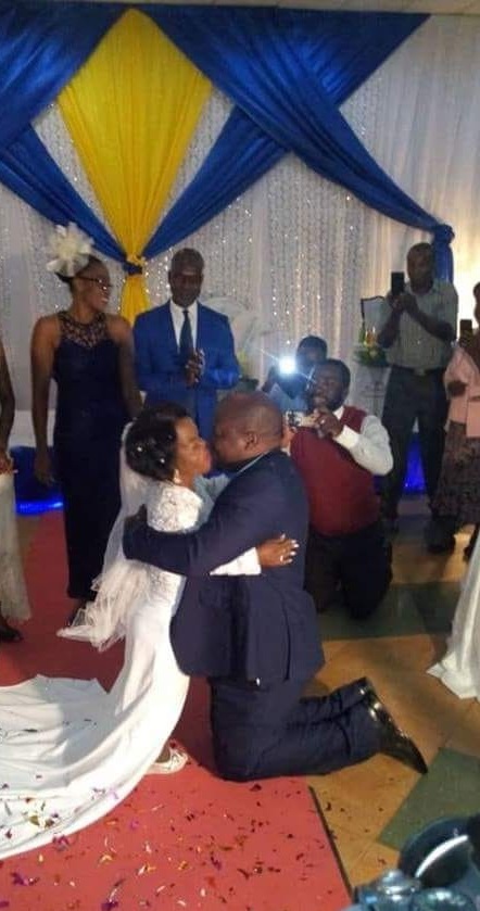 Popular Zambian Female Dwarf Police Officer Marries Her Handsome Tall ...