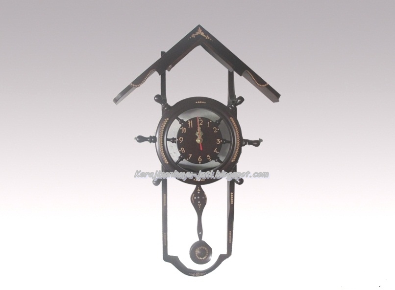 Jam Dinding Unik Murah ~ Kerajinan Kayu Jati