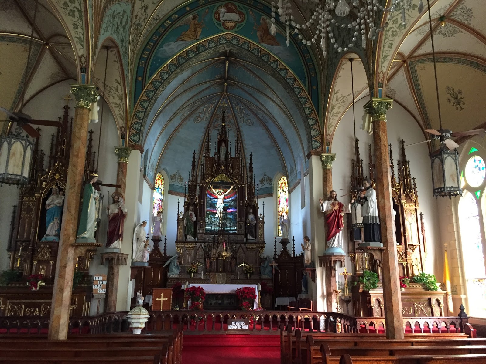 The Rad Trad: Painted Churches of Texas II: St. Mary's of High Hill