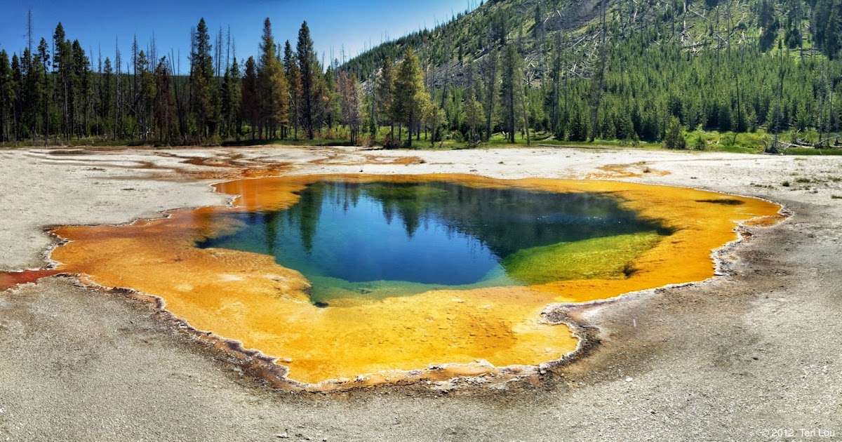Artistic Adventurer - Teri Lou: Yellowstone - Pools of color