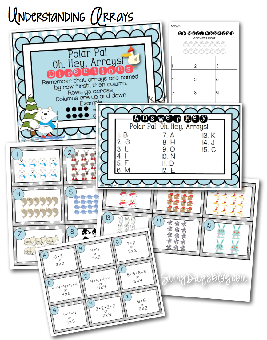 Win my Polar Pals Centers! - Sunny Days in Second Grade