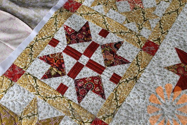 Piece N Quilt: Sampler Quilt - Custom Machine Quilting by Natalia Bonner