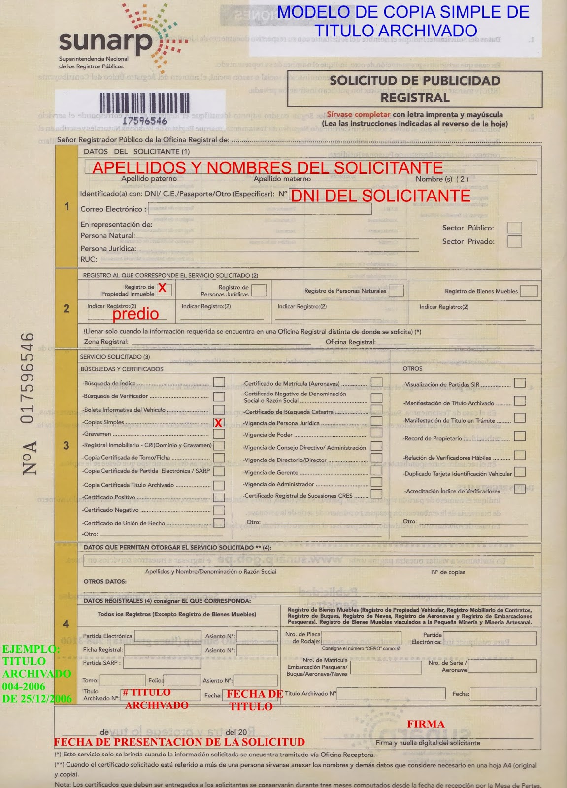 Estudio Jurídico Ling Santos: COMO SOLICITAR UNA COPIA SIMPLE DE TITULO ...