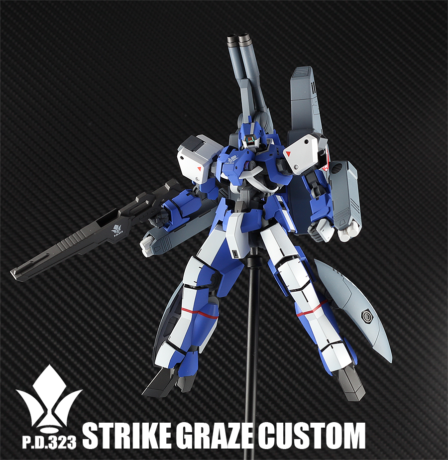 GUNDAM GUY: HG 1/144 Strike Graze Custom [Macross] - Customized Build