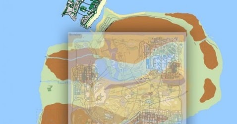 Map of GTA 5, Fan made Image