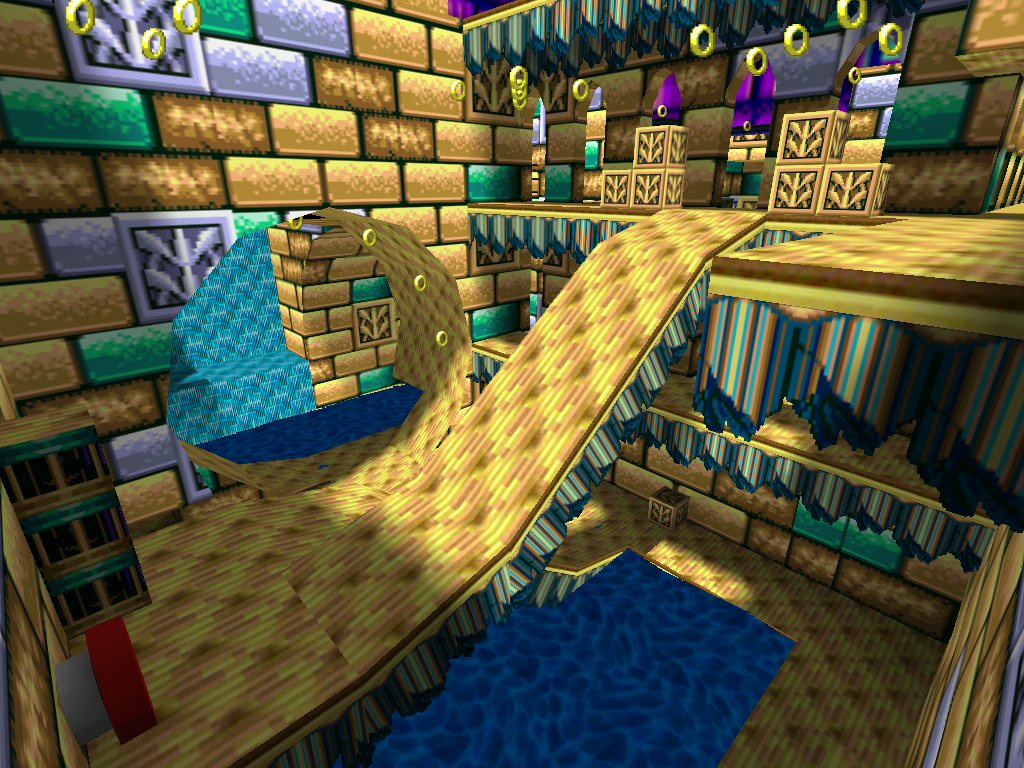 Musings of a Sega Racing Fan: New CS Maps: Sonic Hydrocity/Mushroom ...