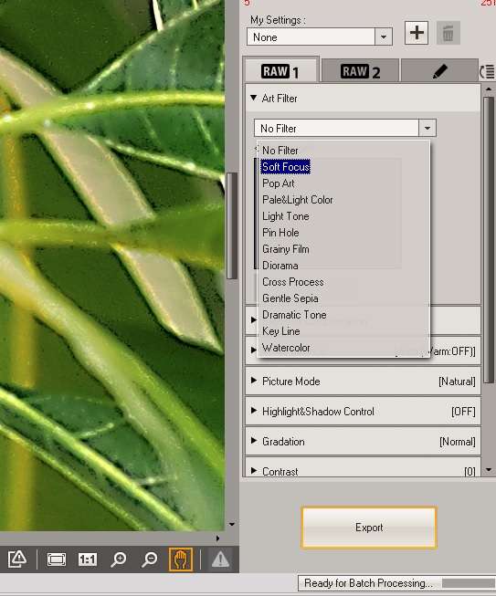 Olympus Viewer 3: Using Art Filters and Art Effects - ImagingPixel